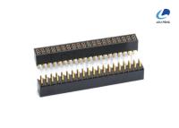 China PA6T Standard Female Pin Header Connector Featuring 1.5 Amps Current Rating Ensuring Connection in Electronic Assemblies for sale