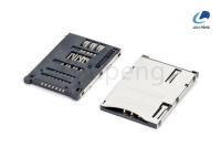 China Plastic And Metal Alloy SIM Holder Connector Suitable for Mobile Phones in Heights 1.5mm 1.8mm 2.0mm 2.2mm 2.5mm 3.0mm for sale