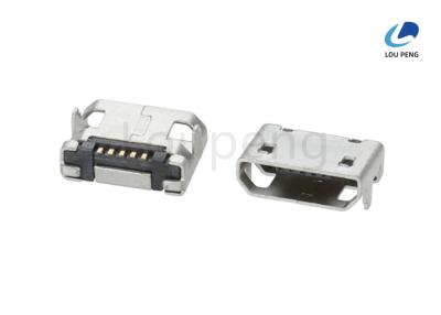 China Overall pull out force 1.02kgf MIN MICRO USB Connector providing Connector insertion force 5 to 20N and Insulation resistance 100 Megohms Min for industrial for sale