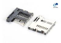 China Mating Cycles 10000 Micro SD Card Socket Connector Designed Embedded Systems Applications Providing Secure and Stable Connections for sale