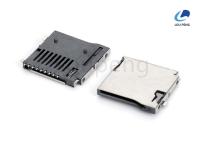 China Card insertion force 30-50N Micro Secure Digital Holder Connector Featuring SWP Spring Ensuring Secure Data Connection and Easy Maintenance for sale