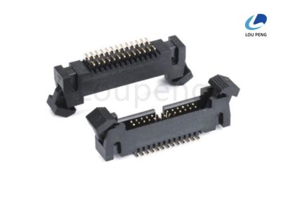 China High Temperature Thermoplastic Insulator Material IDC Ribbon Cable Socket Current Rating 1.0Amp Designed for and Connectivity for sale
