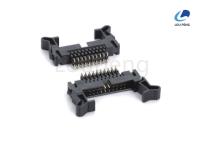 China UL Recognized IDC Socket BOX Header 3A Per Contact Double Row Right Angle Vertical SMT Connector Designed for Assembly for sale