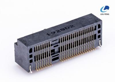 China High Temperature Thermoplastic UL94V-0 Mini PCI-E Connector 52pin Mini PCI Express Connector Type Signal Transmission for sale