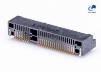 China Gold Plated Contact Mini PCI Express Slot Featuring Dielectric Withstanding Voltage 300V AC RMS Ideal for Communication and Networking Devices for sale