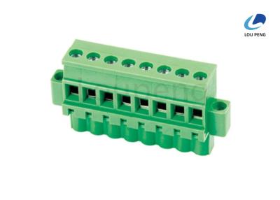 China Wire Range 24 to 14 AWG 1mm2 Push Wire Terminal Block Temp Range Minus 40 to Plus 105 Degrees Ideal for Secure and Wiring for sale