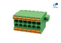 China Temperature range minus 40 to plus 105 degrees Celsius Industrial Terminal Block insulation resistance 5000Mohm1000V solution for electrical wiring for sale