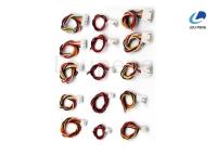 China Blue Terminal Wire Wire Harness Flexible Or Semi Rigid With Or Without Shielding Ideal For Electrical Assembly Projects for sale