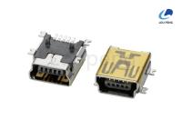 China Mini USB 5Pin B SMT Type Waterproof Connector for sale