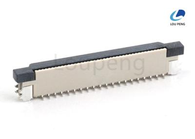 China FPC Connectors, Flex-to-Board, 28 Position, 0.5mm Pitch, Zero Insertion Force (ZIF), Vertical, Surface Mount for sale