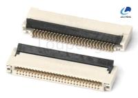 China ZIF Connector Type FPC FFC Connector Offering AC 500V Dielectric Withstanding and Copper Alloy Contact Material for Signal Connectivity for sale