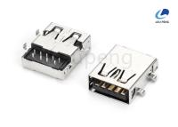 China Pressure resistance test 250V AC USB Connector made with Copper Alloy and Steel Shell and Insulation Impedance 100MΩ MIN 250V DC ensuring performance for sale