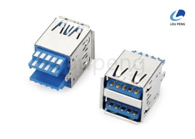 China Copper Alloy With Gold Or Nickel Plating Universal USB Interface Connector Connector Insertion Force 5 to 20N Durable for Industrial Applications for sale
