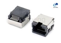 China TIA EIA 568 Standard RJ45 LAN Connector Gold Plated Over Nickel Plastic Polycarbonate Housing Ethernet Network Connector for sale