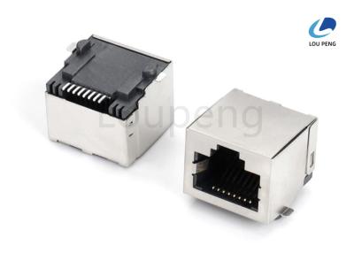 China Plastic Polycarbonate Housing Material LAN Cable Connector Engineered with Operating Life 750 Cycles Minimum Ensuring Data Transmission for sale