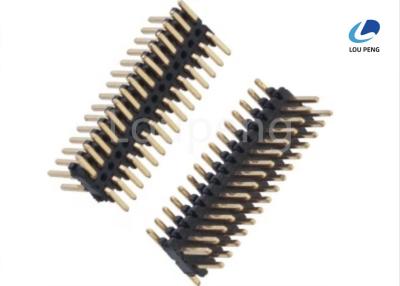 China Copper Alloys PIN Header Connector Male 2 To 40 Pins Durable Electrical Connection Solutions for Industrial Applications for sale