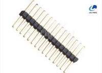 China Contact Resistance 20 Milliohms Max Pin Header Connector Featuring Insulation Resistance 5000 Megaohms Min and Current Rating 1.0AMP or 3.0AMP for PCB Assembly for sale