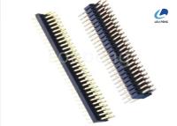China Plastics Height 20 Millimeter PIN Header Connector Offering Durability 100 Cycles and Contact Resistance 20M Ohms Max for Signal Transmission for sale