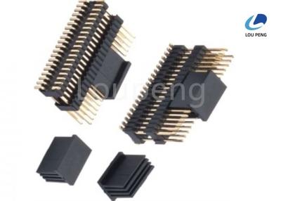 China Retention Force 700g Min Pin Header Connector Vertical Right Angle SMT Single Row Double Row Three Rows Durability 100 Cycles for sale