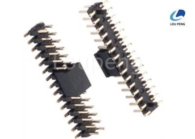 China 1000 V AC MIN Dielectric Strength Through Hole Pin Header SMT Vertical Single Row Double Row Three Rows for PCB Assembly for sale