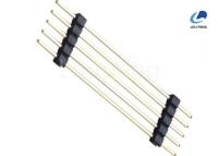 China Insulation Resistance 5000 Megaohms Min Single Row Pin Connector Featuring Brass Pin Material and Precision Engineering for Connections for sale