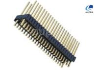 China Operation Temperature Minus 65 Celsius To Plus 125 Celsius Dual Row Pin Header Phosphor Bronze Pin Material Ideal For Electronic Connections for sale