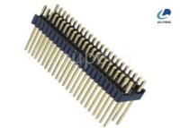 China Copper Alloys Contact Pin Header Connector Utilizing Phosphor Bronze Brass Pin Material and 20 Milliohms Max Contact Resistance for Signal Connectivity for sale