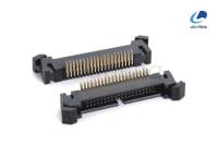 China Operating temperature range 65°C to 125°C Black standard IDC Socket BOX Header in pitch sizes 08mm 10mm 1.27mm 2.0mm 2.54mm for versatile applications for sale