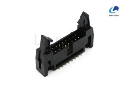 China Insulation Resistance 1000M Ohms Min IDC Box Header Connector Featuring Gold or Tin Plated Contact Suitable for Data Transmission for sale