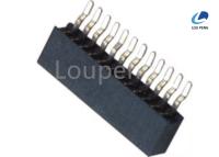 China Insulator PA6T UL94V-0 Female Connector Header Pin Pitch 0.8mm 1.0mm 1.27mm 2.0mm 2.54mm Durable Connector Pin for Electronics for sale