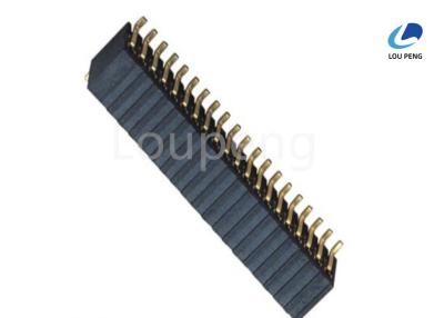 China Op Temperature minus 40 to plus 105 degrees Female Header Connector featuring Copper Alloys Contact and Brass Pin Material suitable for industrial for sale