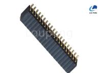 China Op Temperature minus 40 to plus 105 degrees Female Header Connector featuring Copper Alloys Contact and Brass Pin Material suitable for industrial for sale