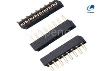 China Polyester UL94V-0 Female Header Pin Connector Featuring Robust Insulator Material and Housing Suitable for Circuit Boards for sale