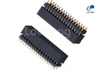 China Insulator LCP Female Header Connector Copper Alloys Contact Gold Or Tin Plating Over 40n Electrical Connection Solution for sale