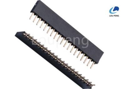 China PA6T 30 Percent Glass Fiber Female Header Connector 2 To 40 Pin Max Processing Temperature 230 Celsius For 30 To 60 Seconds for sale