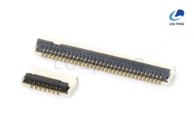 China Operating Temp Negative 40 Celsius to Positive 105 Celsius FPC FFC Connector Contact Resistance 20max Dielectric Withstanding AC 500V for sale