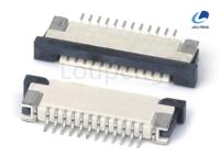 China 2 To 50 Pins FFC Flexible Flat Cable Connector Designed With Surface Mount Technology SMT And Through Hole Technology THT For Assembly for sale