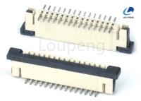 China ZIF Connector Type FPC FFC Connector with AC 500V Dielectric Withstanding and LCP Insulation Material RoHS Certification for sale