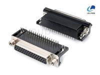 China Copper Alloy Contact Material 44 Pins D SUB DVI Connector Current Rating 1.0A To 3.0A Per Contact Electrical Performance for sale
