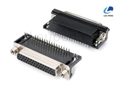 China Copper Alloy Contact Material 44 Pins D SUB DVI Connector Current Rating 1.0A To 3.0A Per Contact Electrical Performance for sale