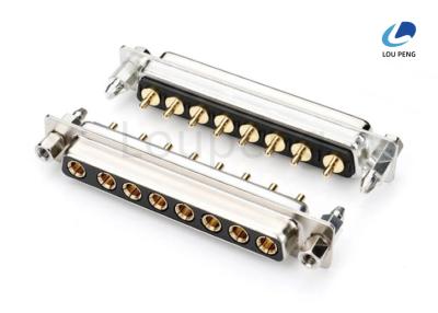 China Panel Mount D SUB Analog Video Connector Utilizing Plastic High Temperature Thermoplastic Insulator Material Designed for Video Signal Performance for sale