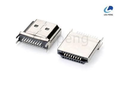 China Contact Resistance 30 Milliohms Max High Speed HDMI Cable Connector Suitable for Data Transmission and Durable Connection for sale
