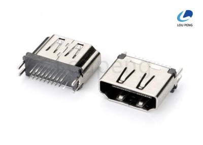 China Panel Mount HDMI Digital Audio Video Connector Black Provides Secure Connection Enhancing Audio Video System Reliability for sale