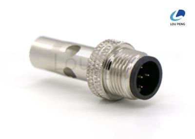 China Gold Plated Circular Waterproof Connector 8 Pin Male Solder Cup Providing Electrical Connections in Moisture Prone Areas for sale