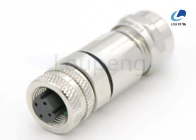 China Gold Plated Circular Push Pull Connectors Providing Operating Voltage 250V Suitable for Electrical Systems and Industrial for sale