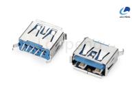 China Copper Alloy With Gold Or Nickel Plating USB Connector Contact Impedance 30mΩ MAX Insulation Resistance 100 Megohms Min Durable for sale