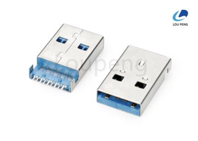 China Connector insertion force at a maximum rate of 12.5mm per minute USB Connector copper alloy gold plating overall pull out force 1.02kgf MIN for sale