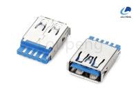 China Current Rating 1.5A To 5A USB Connector with Selective Plating Contact and PBT LCP Plus 30 Percent Glass Fiber Insulator Material UL94V-0 for sale