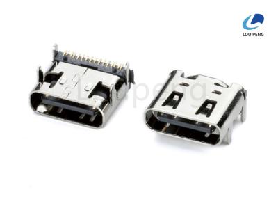 China Plug unplug USB Connector designed to provide up to 10 Gbps USB 3.1 data transfer speed and minimum 1.02kgf overall pull out force for sale