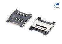 China 1.5mm Height Subscriber Identity Module Holder Durable 10000 Mating Cycles Secure Connection for Telecommunications Equipment for sale